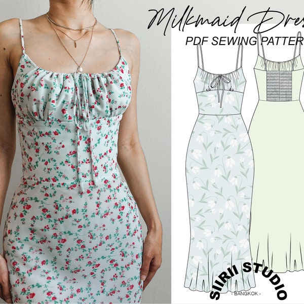Milkmaid Dress - Etsy