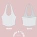Basic Halter Top Sewing Pattern PDF | Instant Download | Print at Home ...