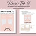 Basic Strap Top Sewing Pattern PDF | Instant Download | Print at Home ...