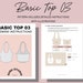 Basic Halter Top Sewing Pattern PDF | Instant Download | Print at Home ...