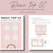 Basic Tank Top Sewing Pattern PDF | Instant Download | Print at Home ...