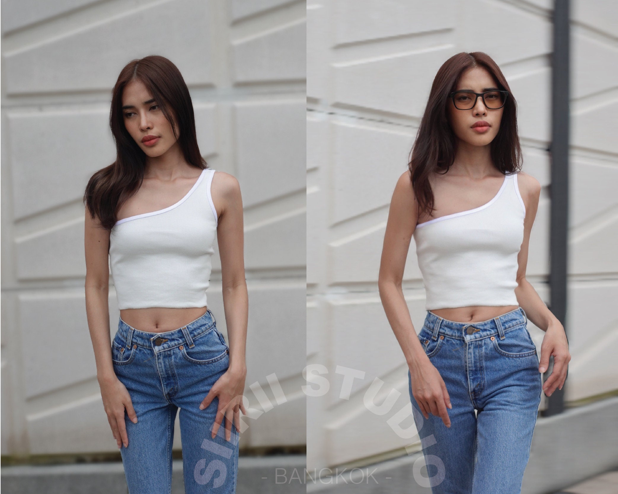 Basic One-shoulder Top Sewing Pattern PDF Instant Download - Etsy