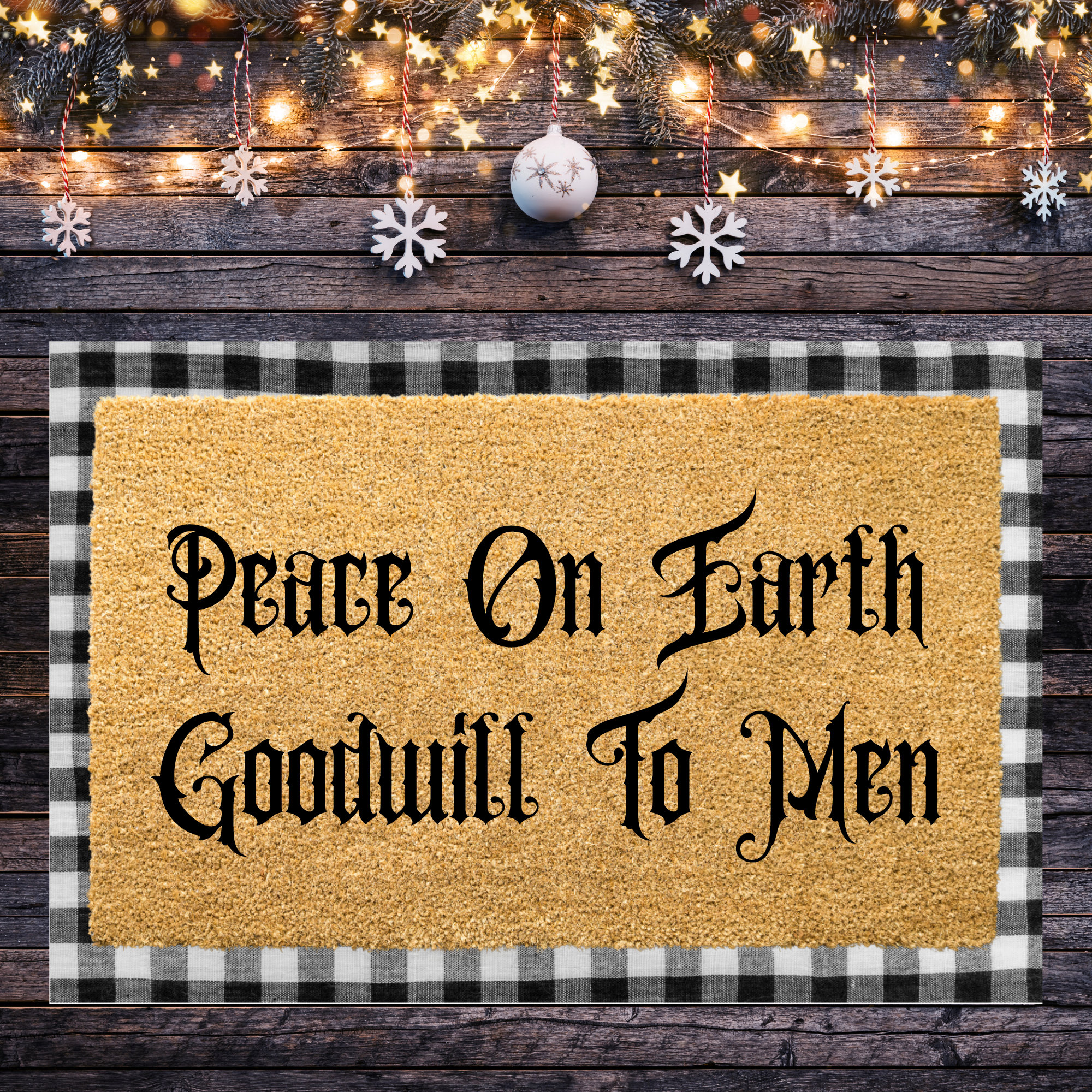 Peace On Earth Goodwill To Men