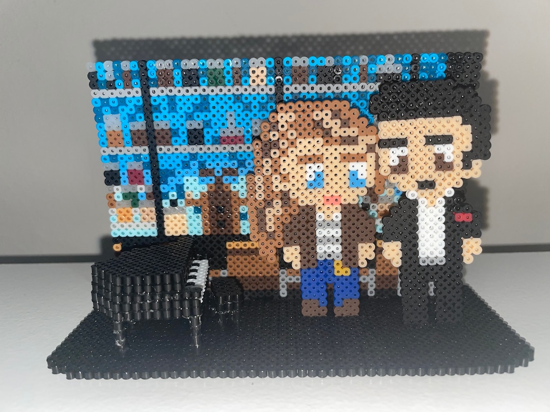 Lucifer Penthouse Set Display, Lucifer TV Show, Perler Beads, Handmade ...