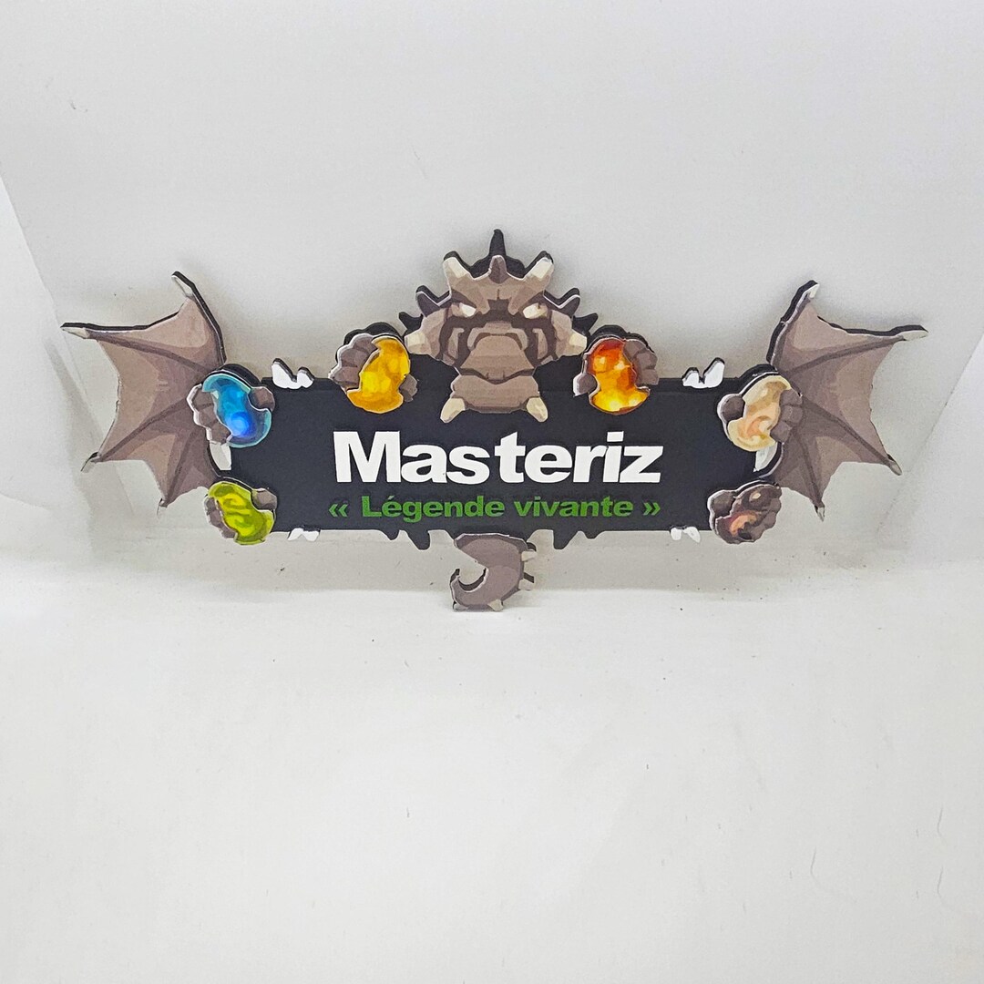 Ornement Dofus personnalisé en bois artisanal - Etsy France