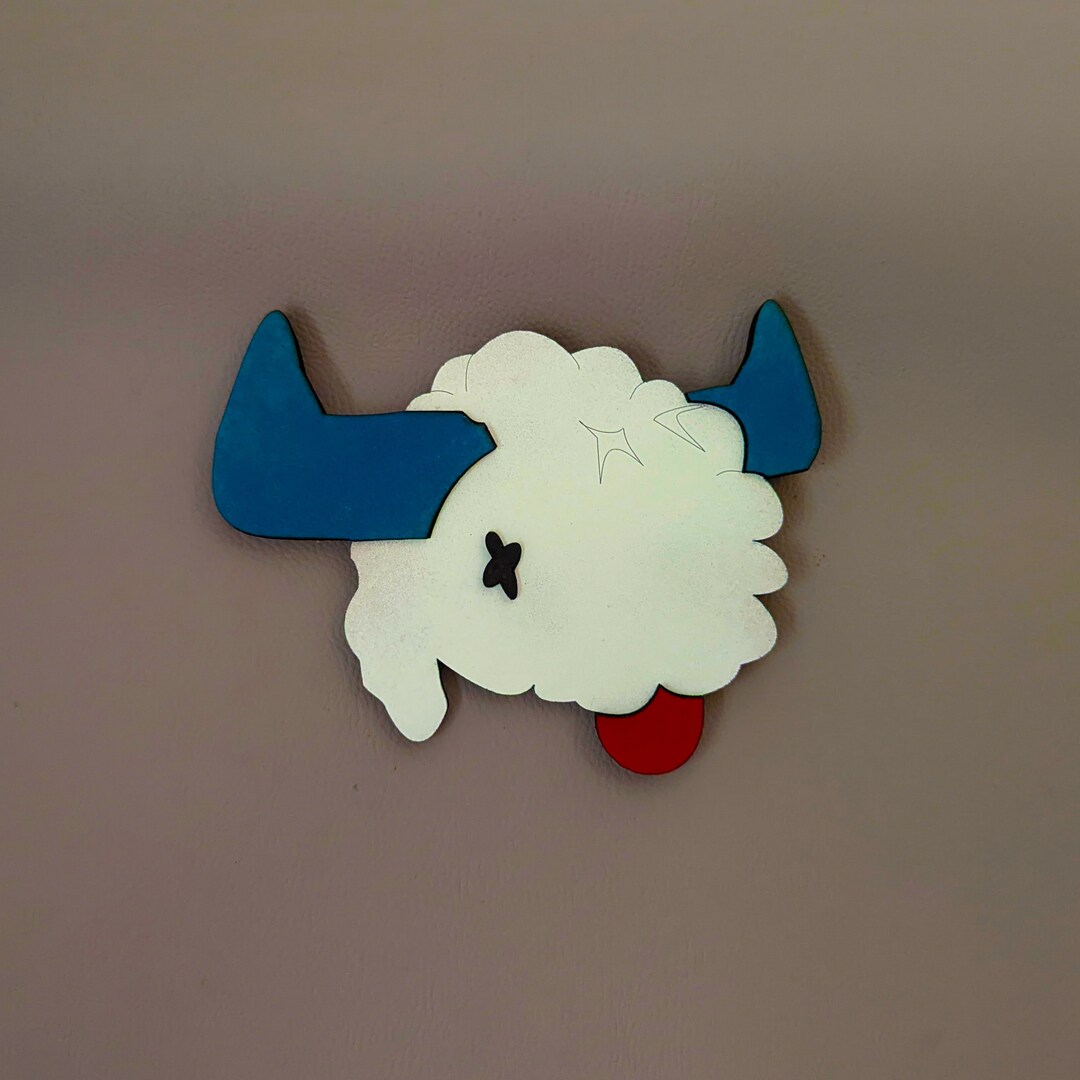 Coiffe Bouftou retro en Bois 3D - Etsy France