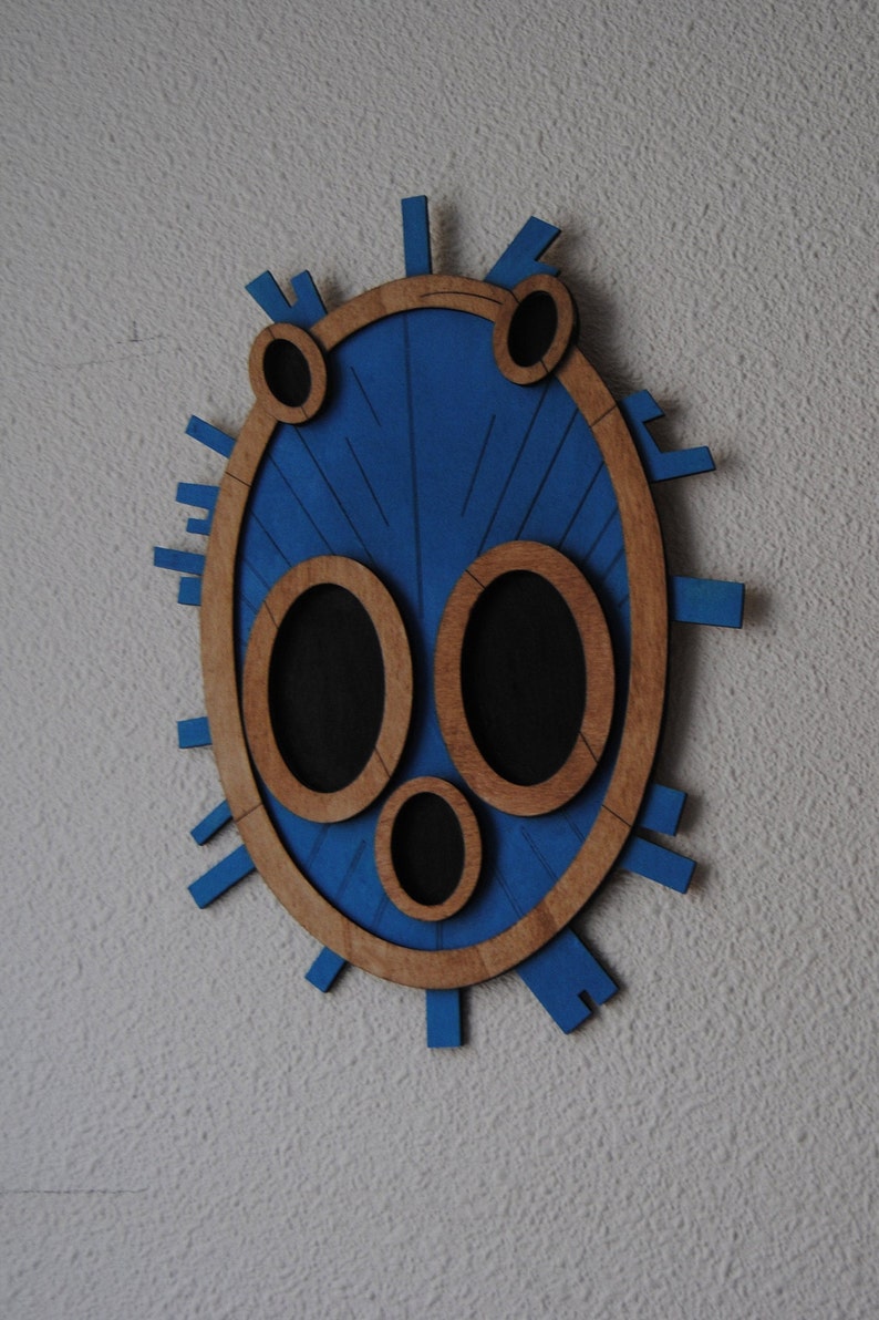 Bouclier Akwadala Dofus en Bois 3D. - Etsy France