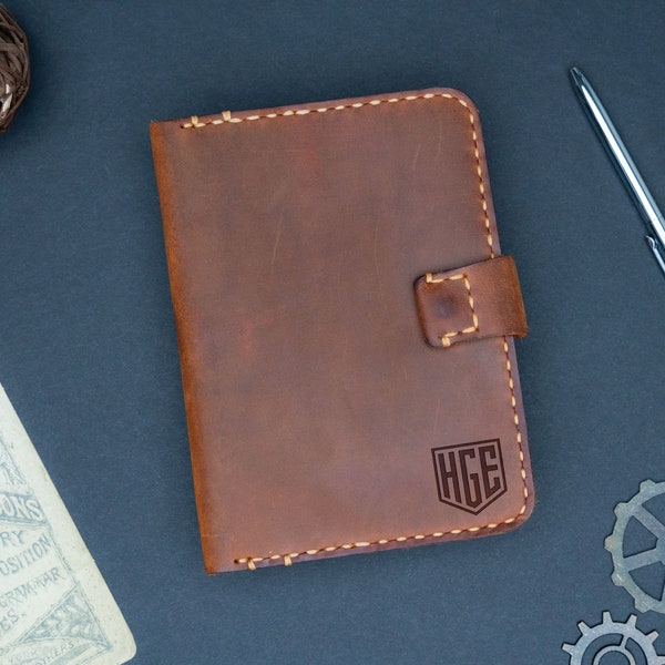 Leather Field Note Wallet - Etsy