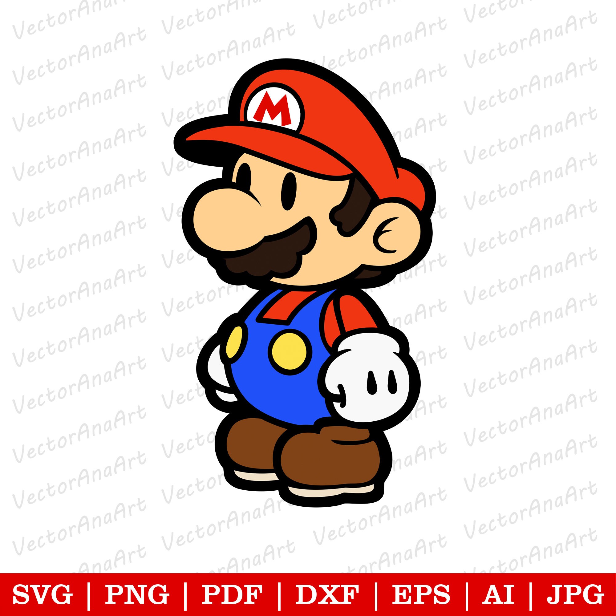 Layered SVG Cricut Cutting File Cartoon Clip Art Image - Etsy