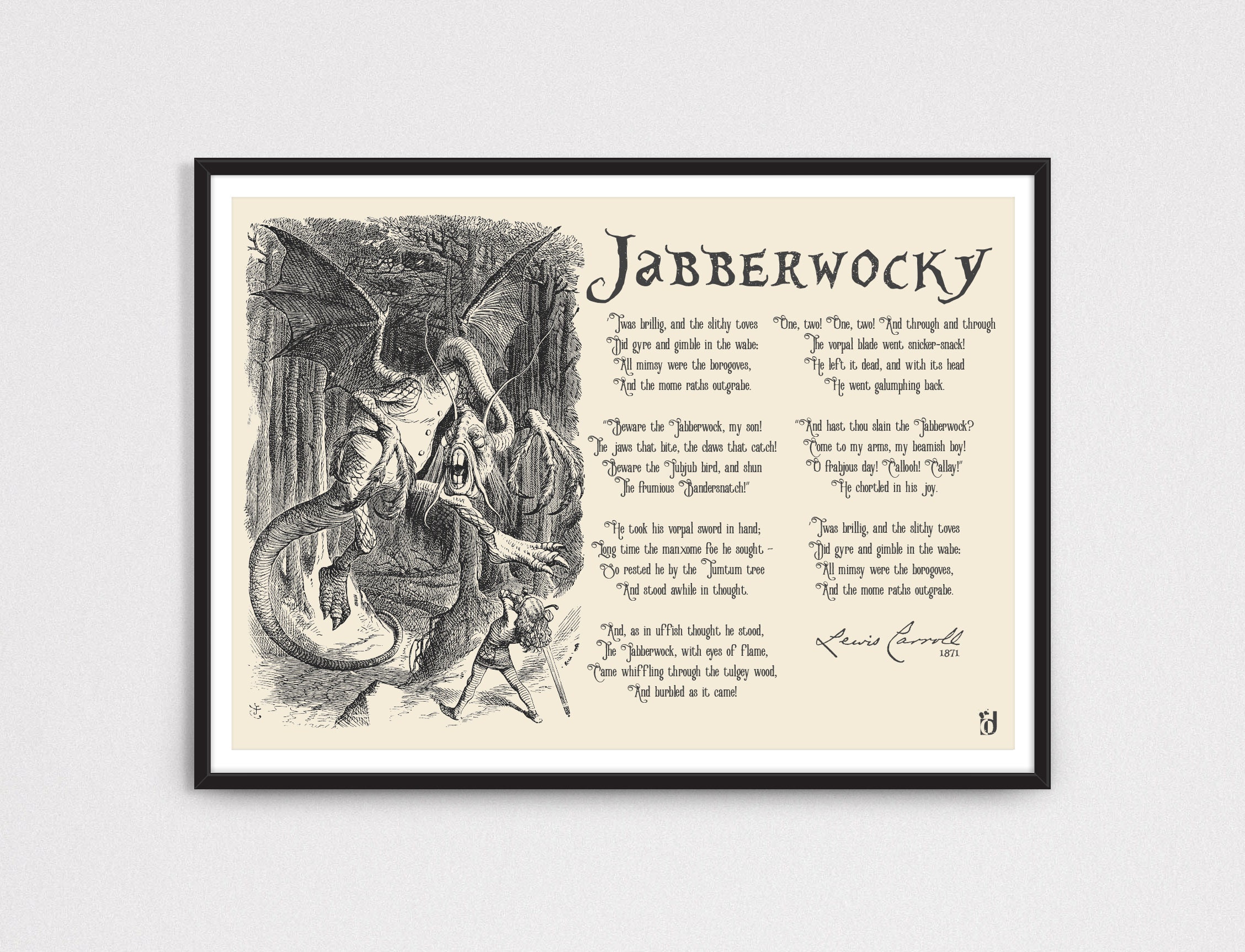 Jabberwocky Lewis Carroll