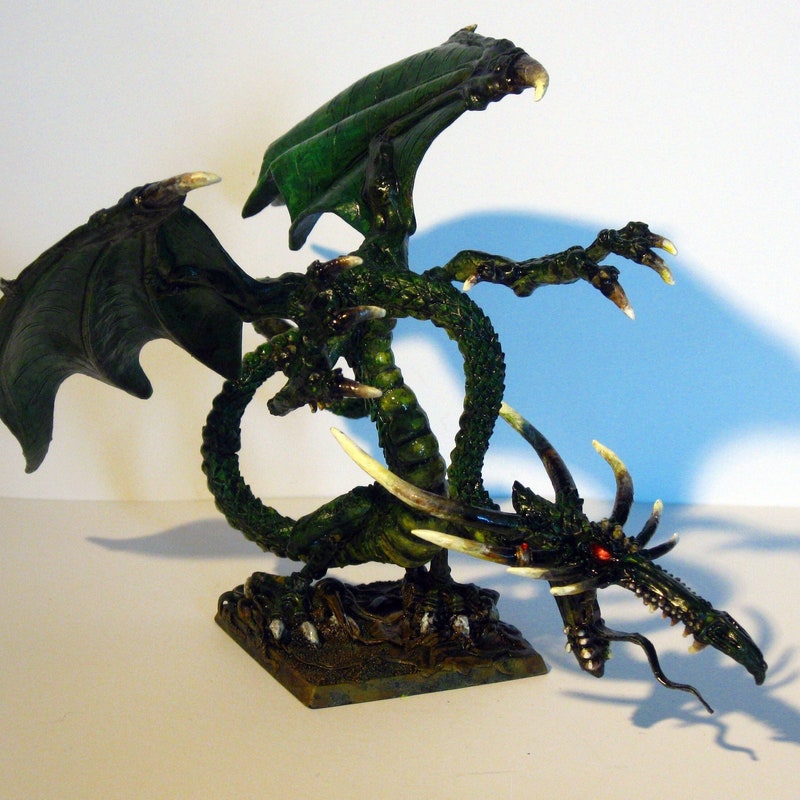 Miniature Forest Dragon - Etsy