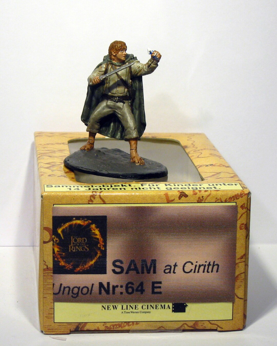 Lord of the Rings Sam Vs Shelob Metal Miniature - Eaglemoss #64 - Etsy