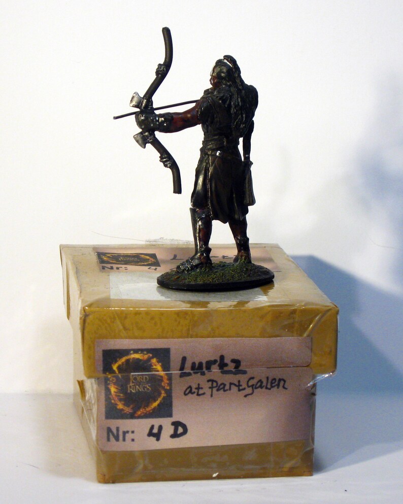 Lord of the Rings Lurtz Uruk Hai Captain Collectible Miniature - Etsy