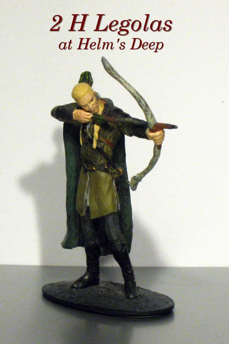 Lord of the Rings Legolas Collectible Miniature Eaglemoss - Etsy