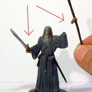 Lord of the Rings Gandalf on the Bridge of Kazad Dûm MAGNET - Etsy