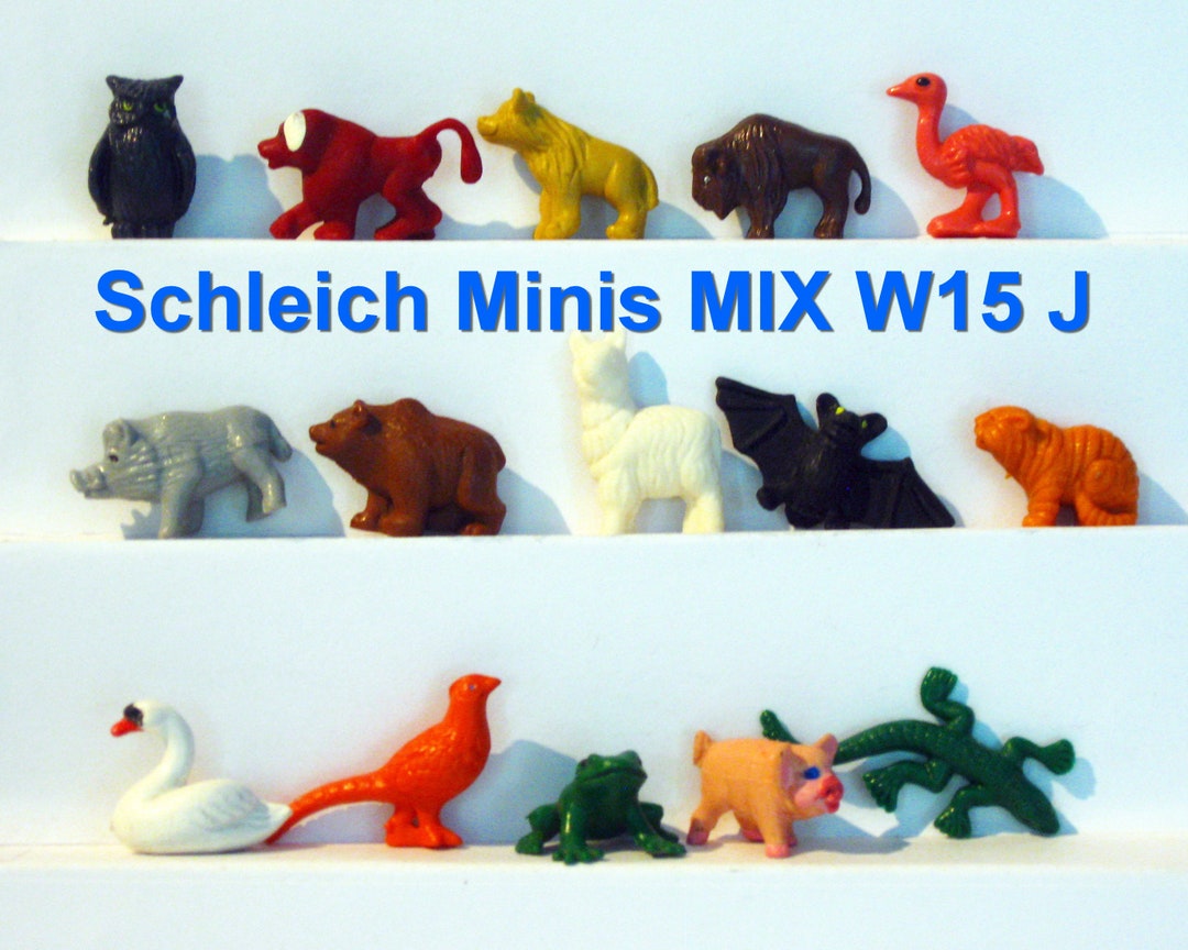 Schleich Mini Animals Mini Tiere MIX Set J Out of Production - Etsy