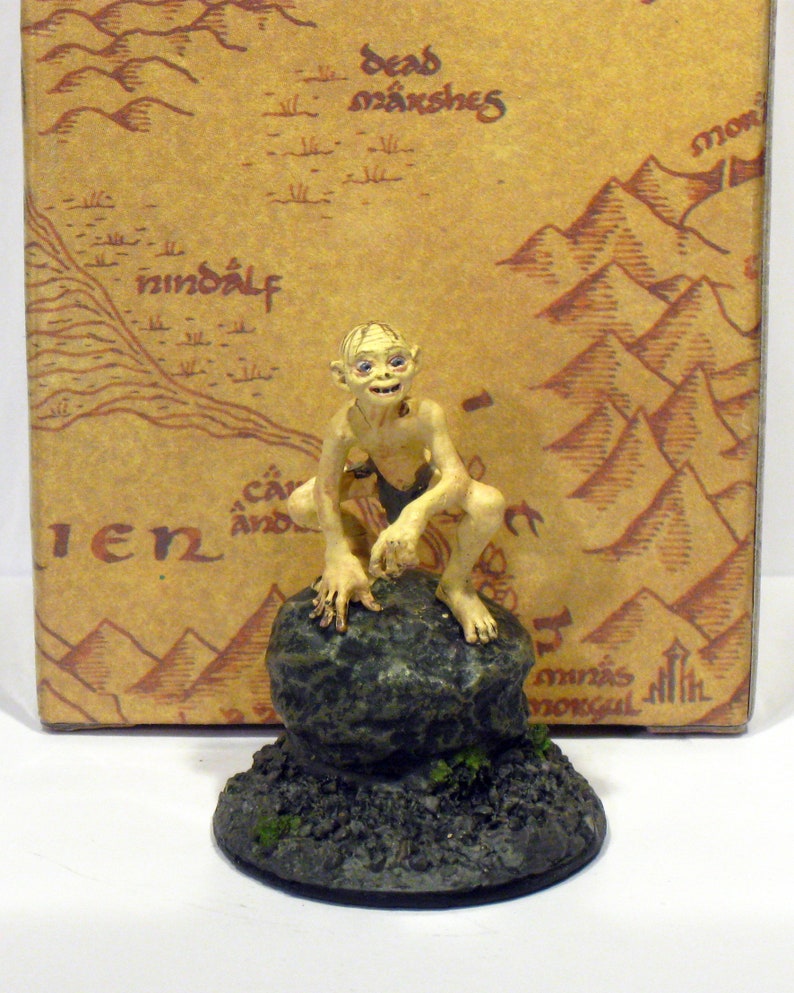 Lord of the Rings Gollum Collectible Miniature Eaglemoss - Etsy