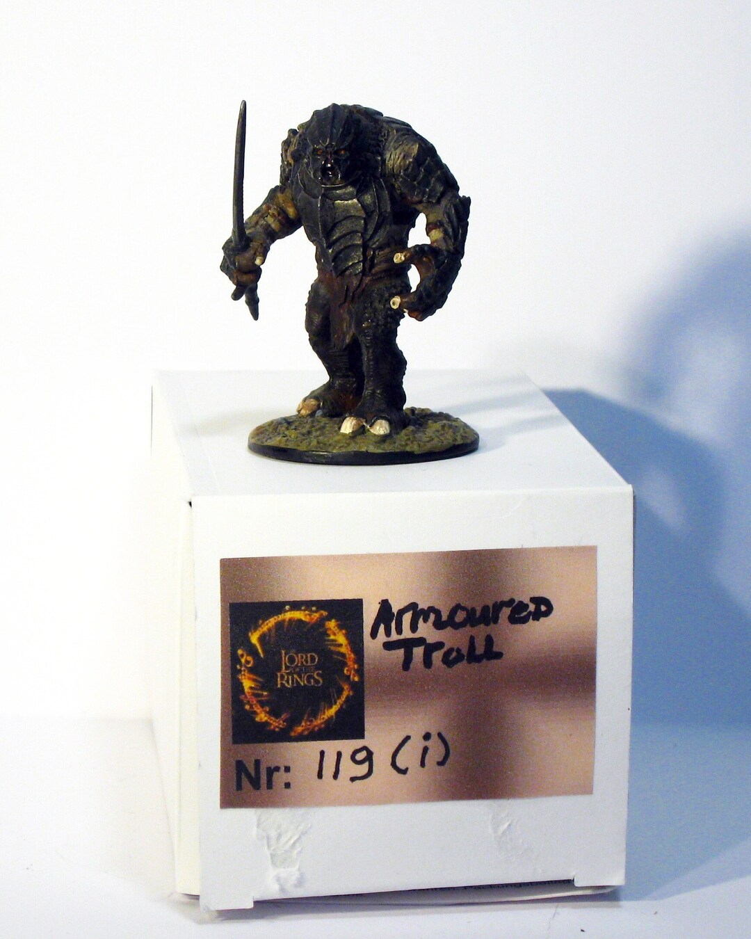Lord of the Rings Armoured Troll Metal Verzamelbare Miniatuur - Etsy