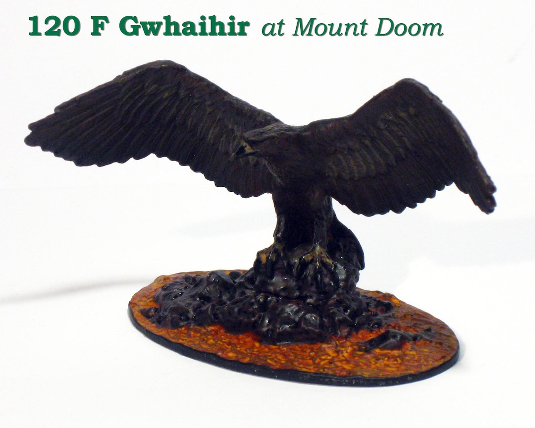Lord of the Rings Gwaihir Eagle Miniature - Eaglemoss Collection #120 ...