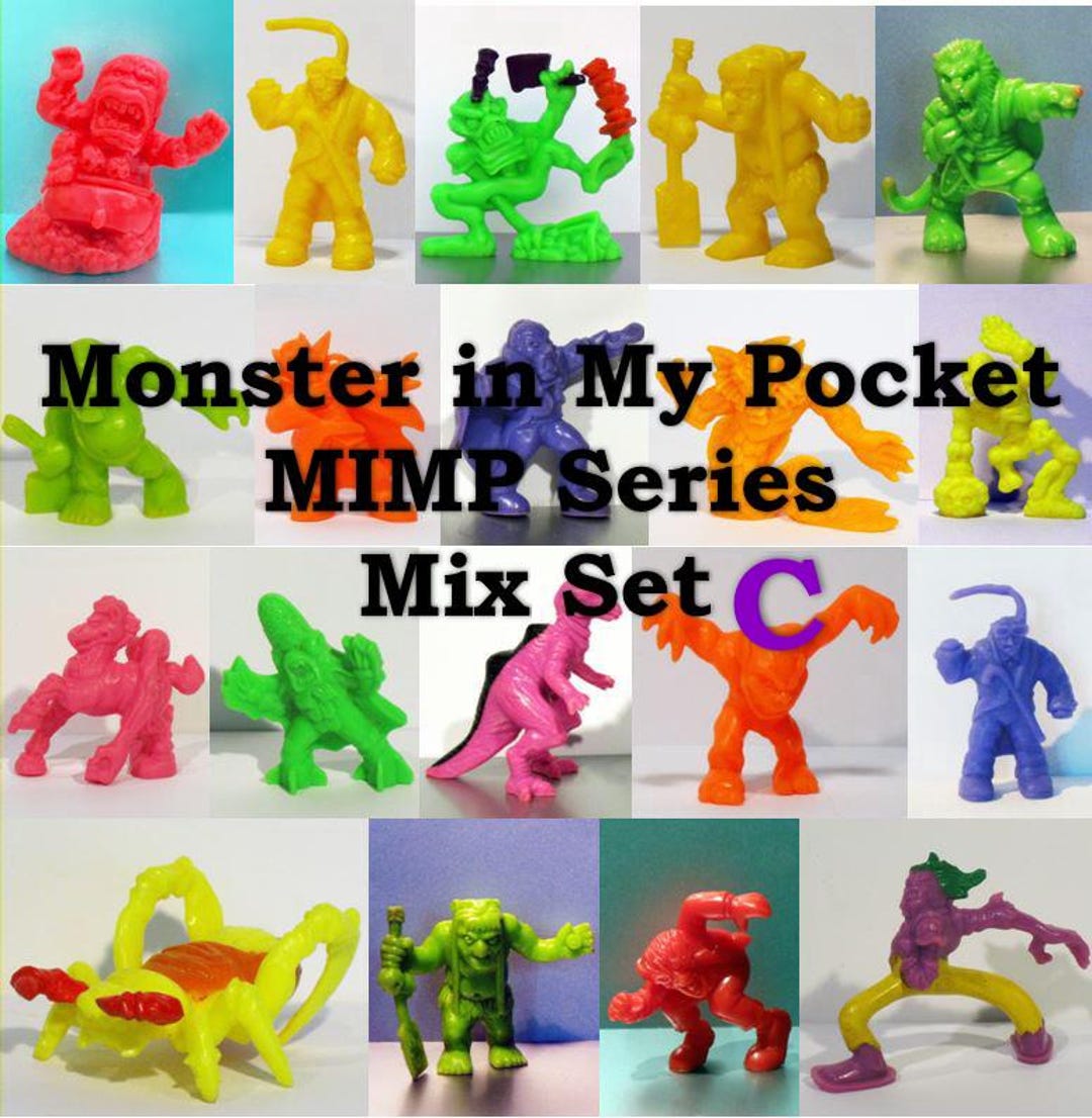 Monster in My Pocket Mix Set C MIMP Mix of Series 1, 2, 4, 5 and 6 ...