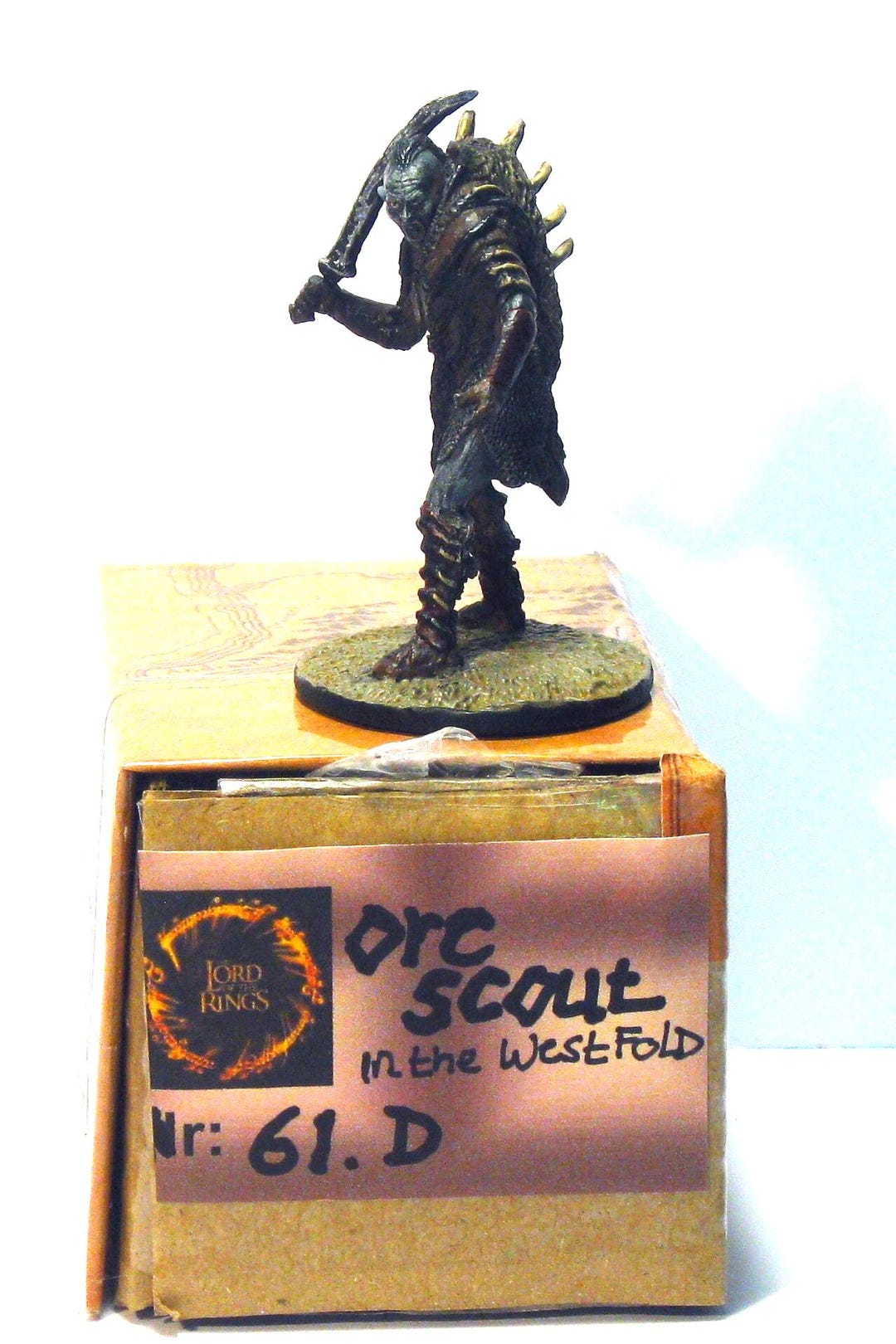 Lord of the Rings Orc Scout at the Westfold Metal Collectible Miniatuur ...