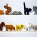 Schleich Mini Animals Mini Tiere Complete Set 61-70 H Farm Animals Out ...