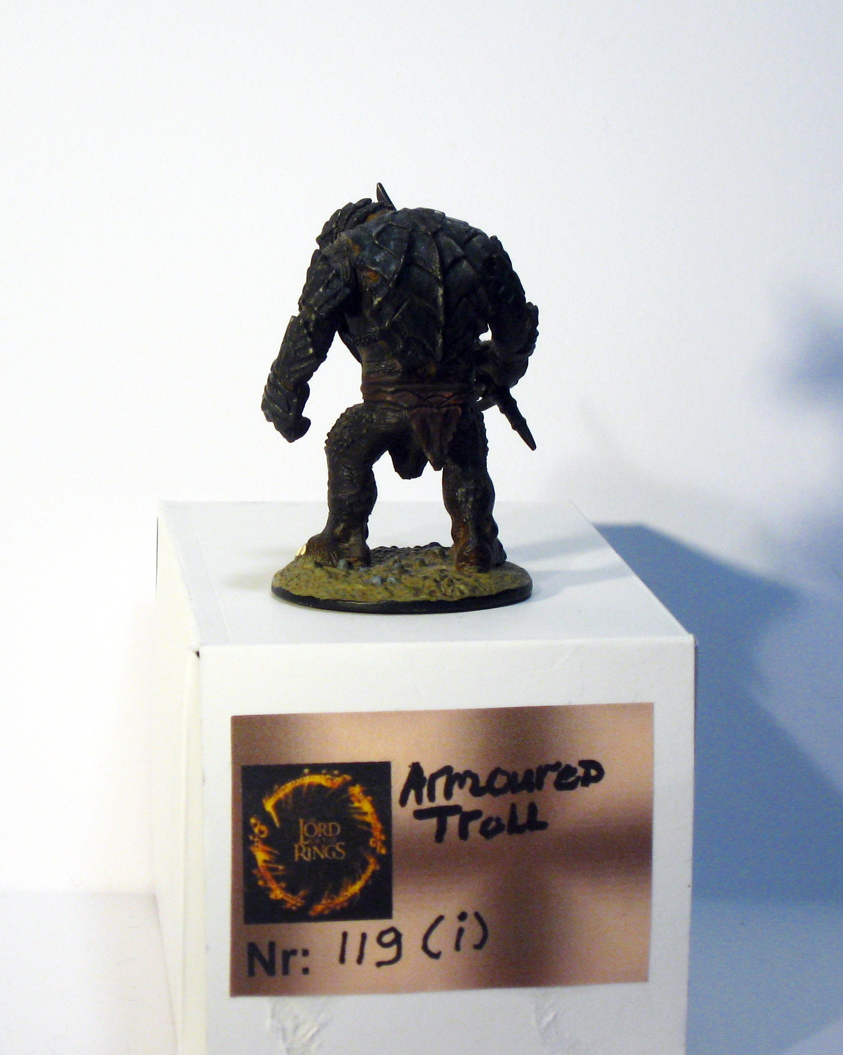 Lord of the Rings Armoured Troll Metal Verzamelbare Miniatuur - Etsy