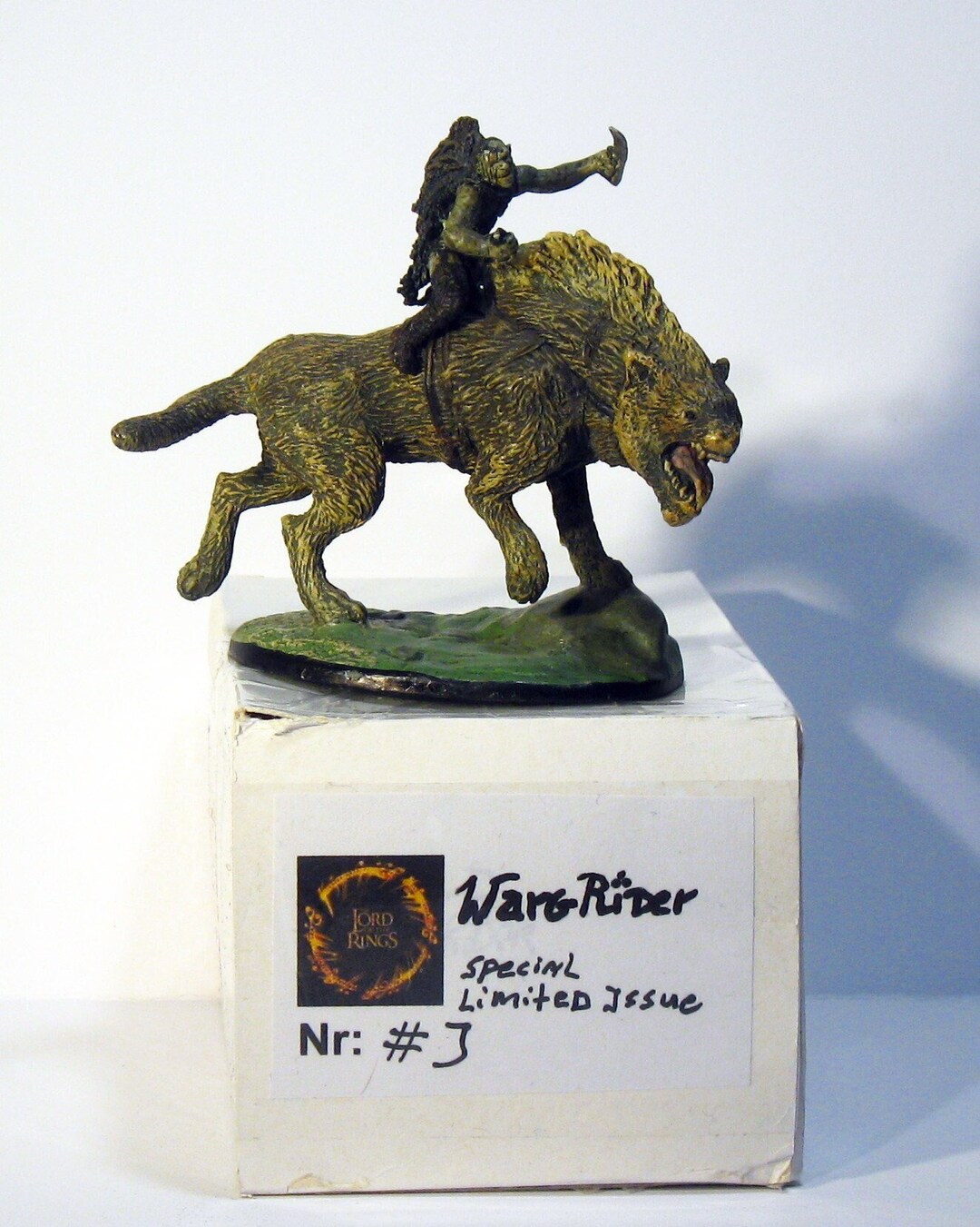 Lord of the Rings Warg & Wargrider Collectible Metal Miniature - Etsy