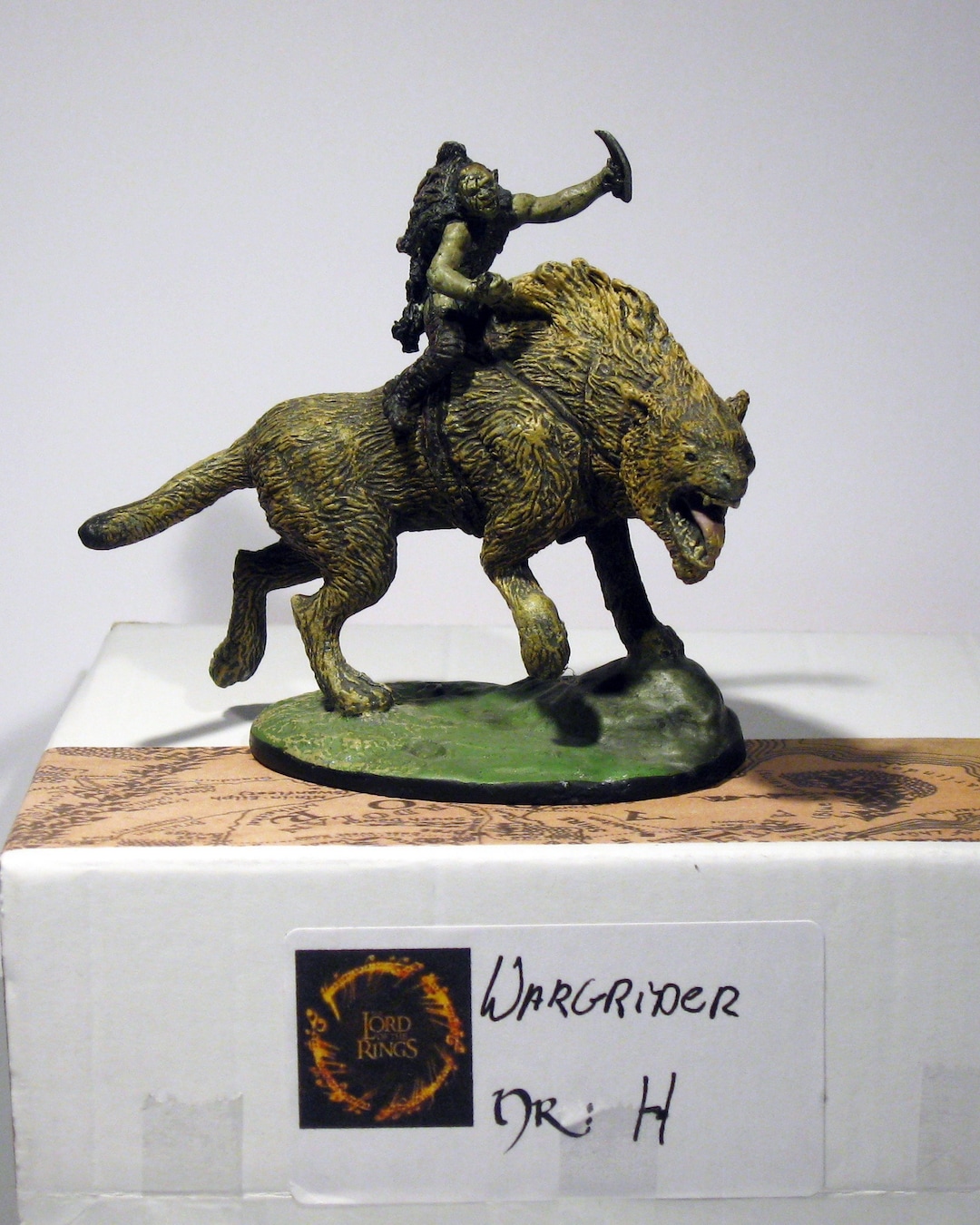 Lord of the Rings Warg & Wargrider Collectible Metal Miniature - Etsy