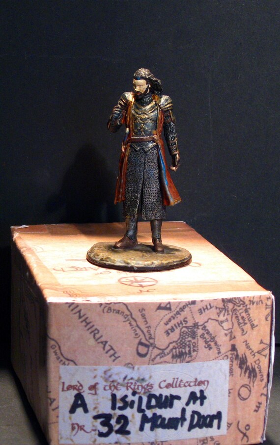Lord of the Rings Isildur With the One Ring at Mount Doom - Etsy