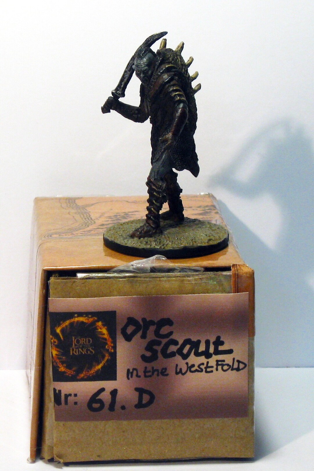 Lord of the Rings Orc Scout at the Westfold Metal Collectible Miniatuur ...
