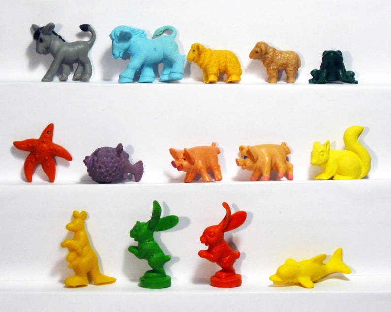 Vintage Schleich Mini Animals Set N: Out of Production Collectible Toys ...
