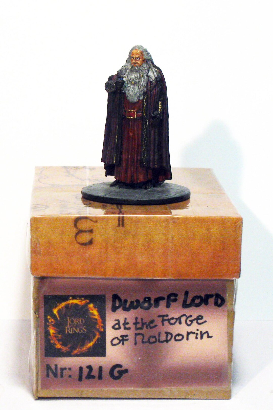 Dwarf Lord Miniature: Eaglemoss Lord of the Rings Collection #121 - Etsy