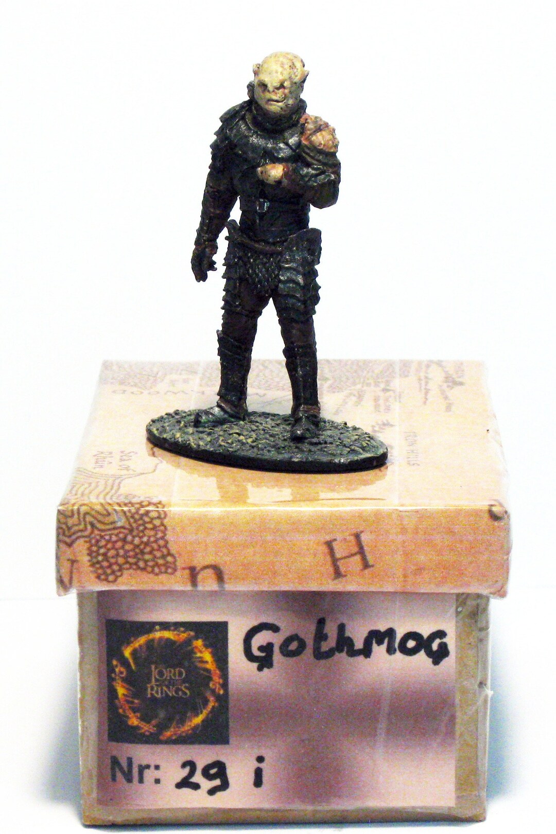 Lord of the Rings Orc Captain Gothmog Verzamelbare Miniatuur Eaglemoss ...