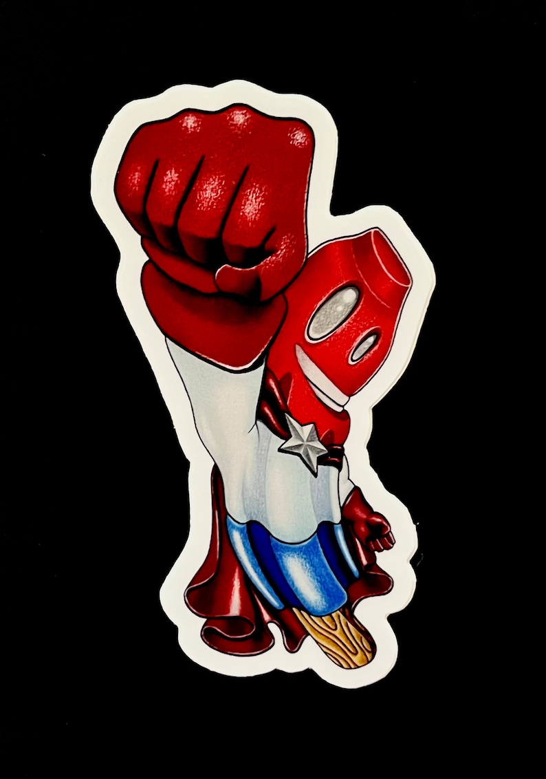 Captain Bomb Pop - Etsy