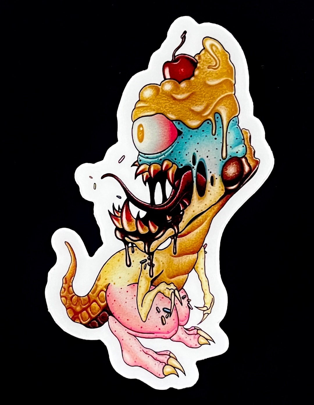 The Ice Cream Cyclops - Etsy