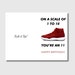 Printable Sneaker Birthday Card, Digital Card, Ecard, Instant Download ...