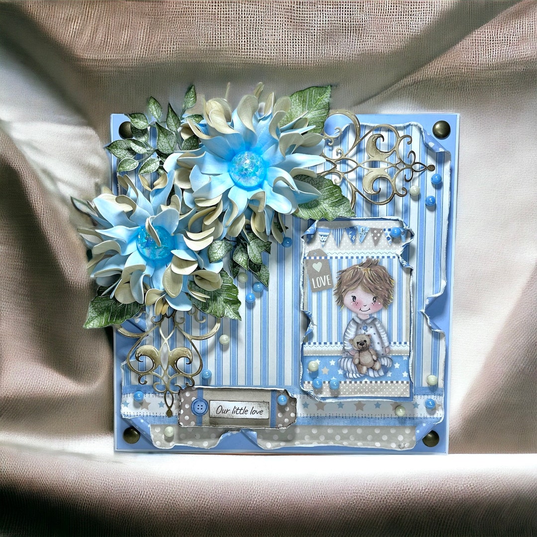 Handmade Boys Birthday Card, Luxury Boxed Birthday Card for Boy ...