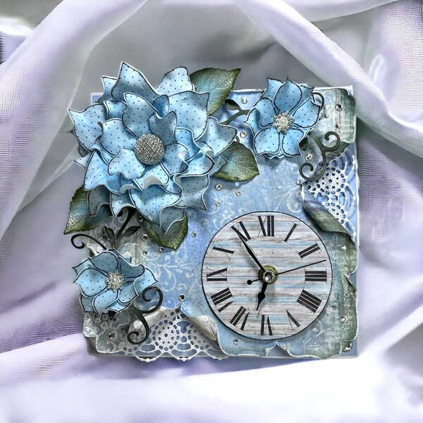 Clock Birthday Cards - Etsy