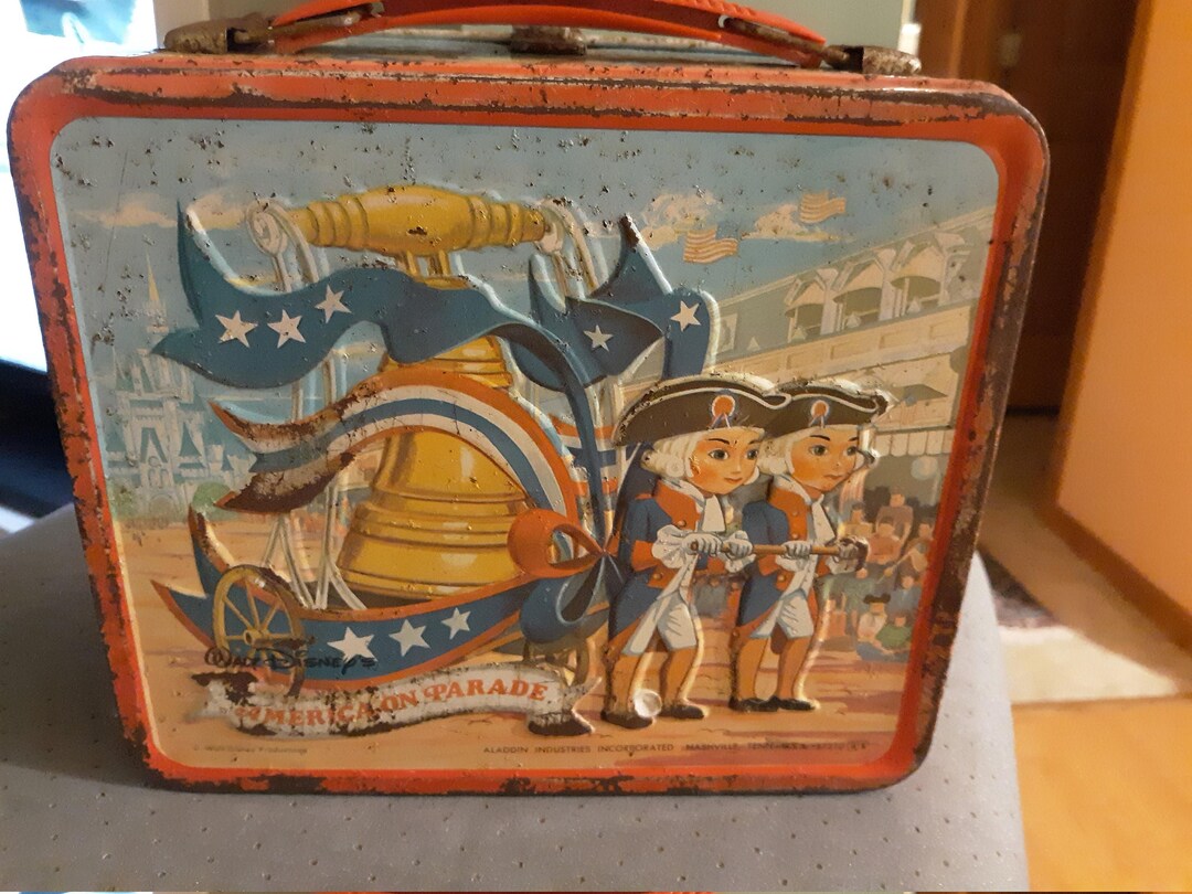 Metal America on Parade Lunch Box - Etsy