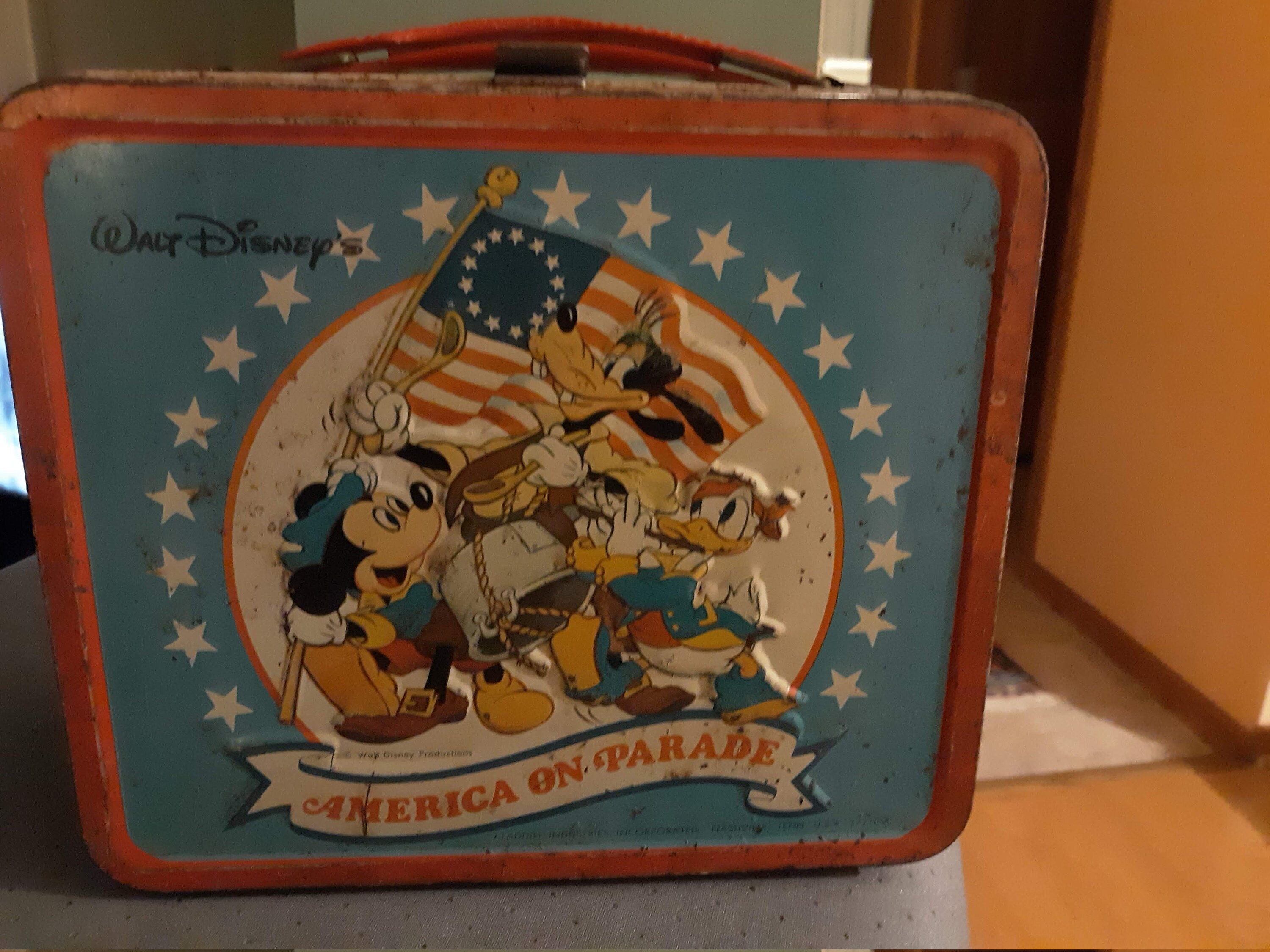 Metal America on Parade Lunch Box - Etsy