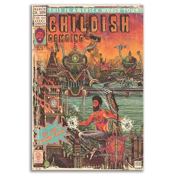 Childish Gambino Comic Book