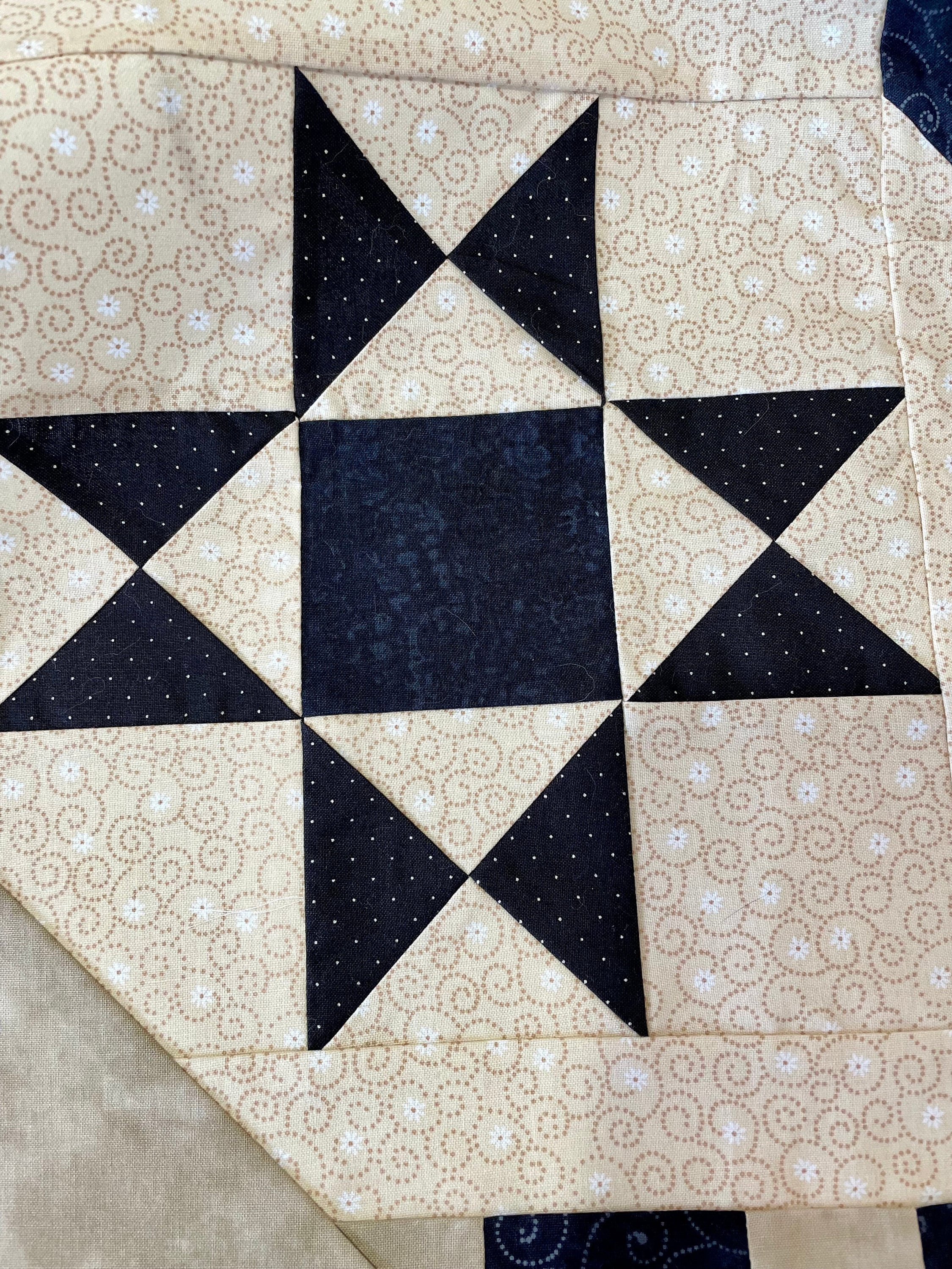 Wooly Star Sheep Quilt Block Unfinished - Etsy