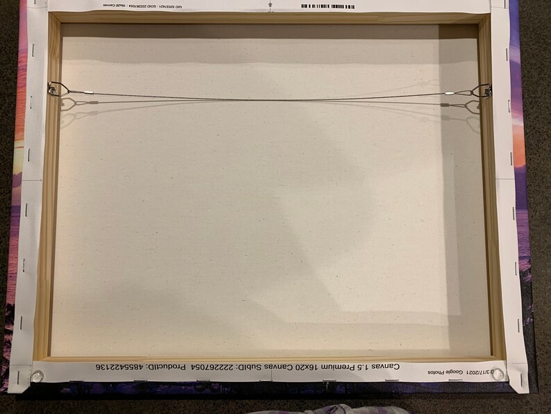 Maui Sunset Canvas Photo Art - Etsy UK