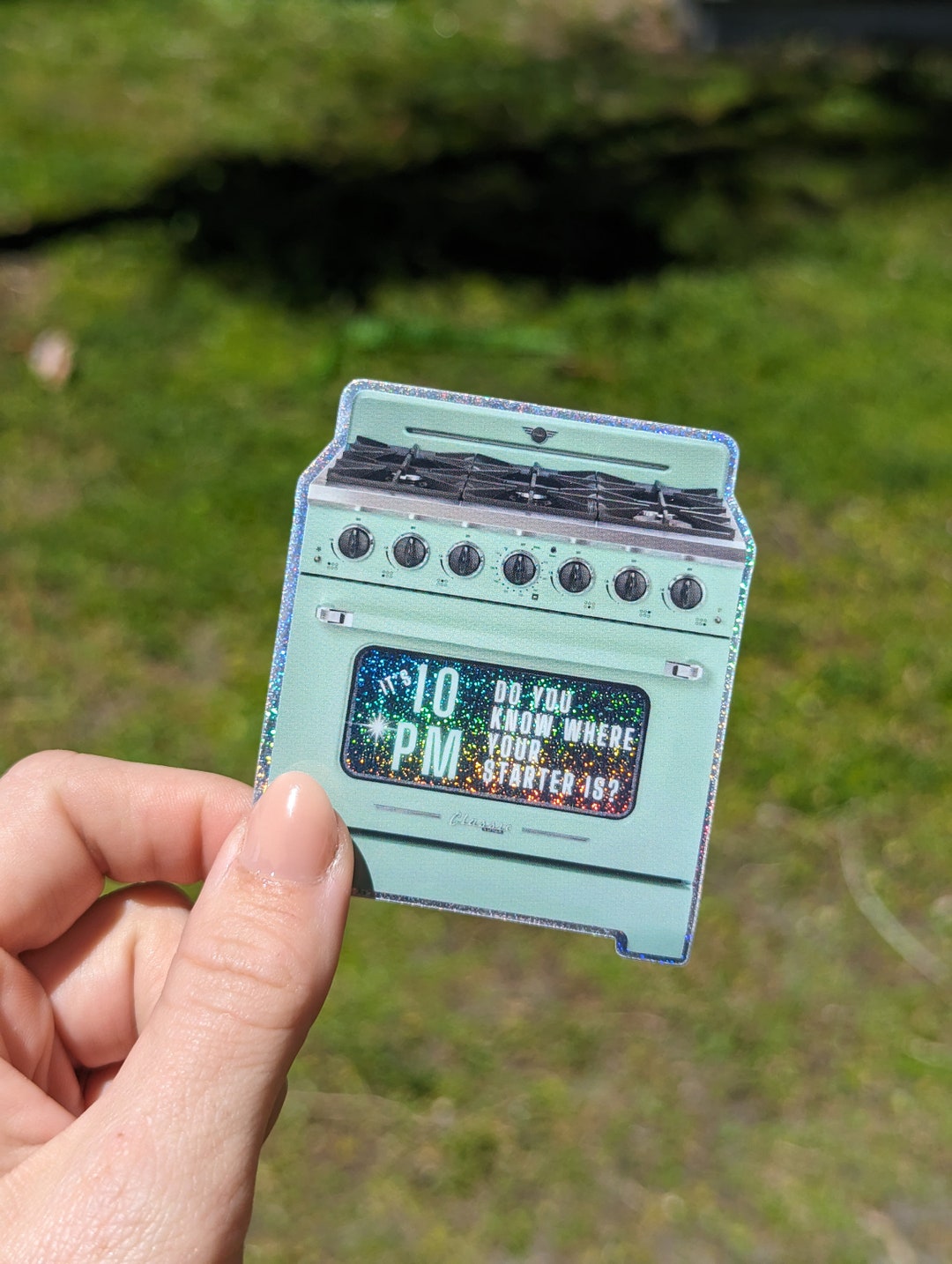 Sourdough Starter Sticker - Etsy