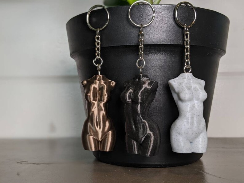 Goddess Figurine Keychain - Etsy