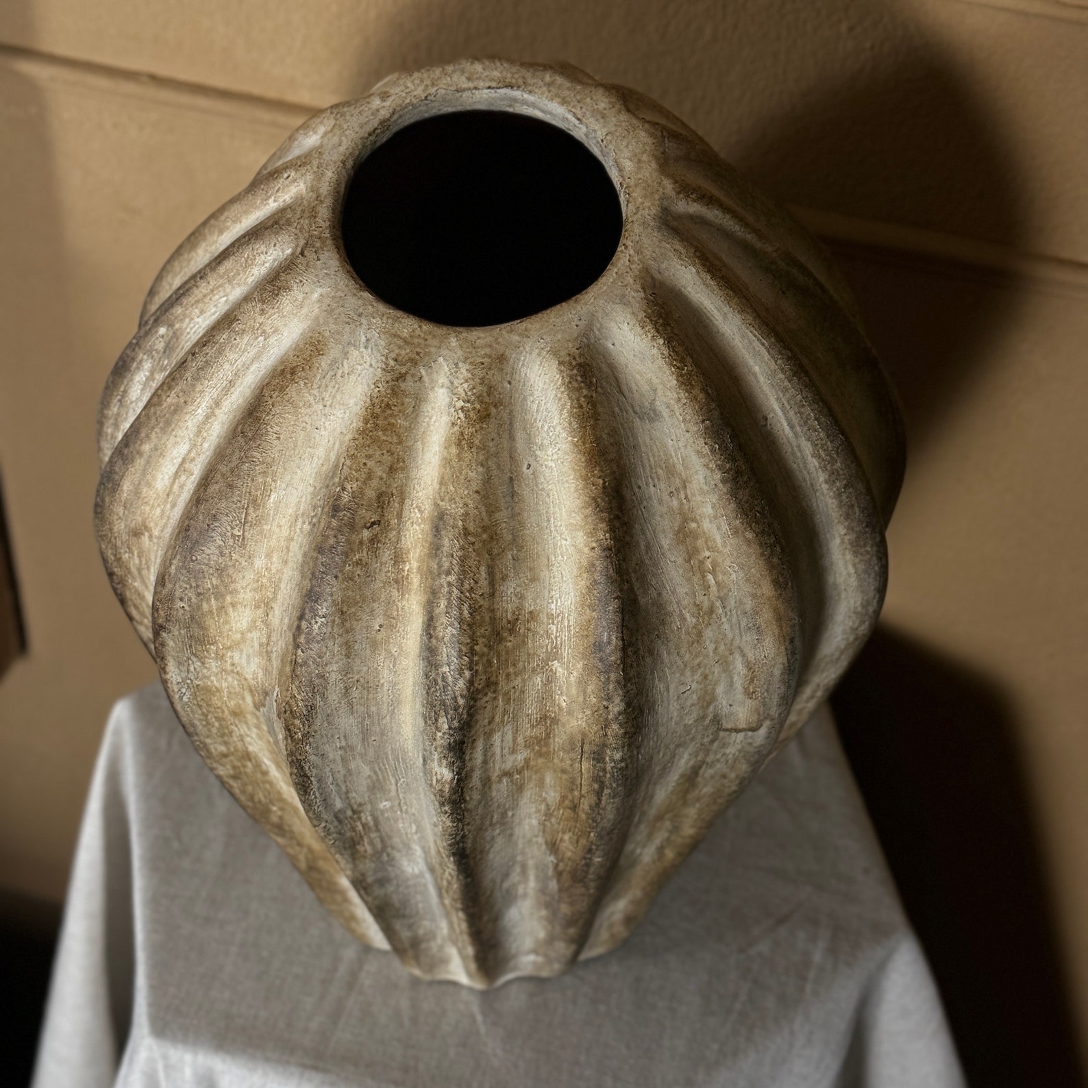 Indonesian Sculptural Vase - Etsy