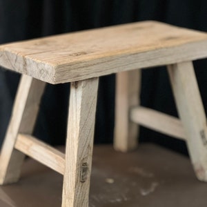 Vintage Chinese Stool - Etsy