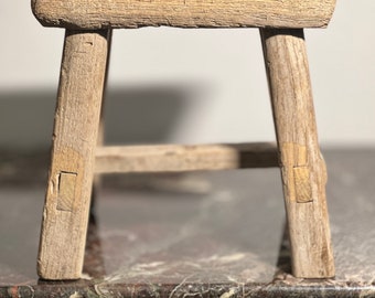 Chinese Very Old Antique Solid Wood Small Wooden Stool - Etsy UK