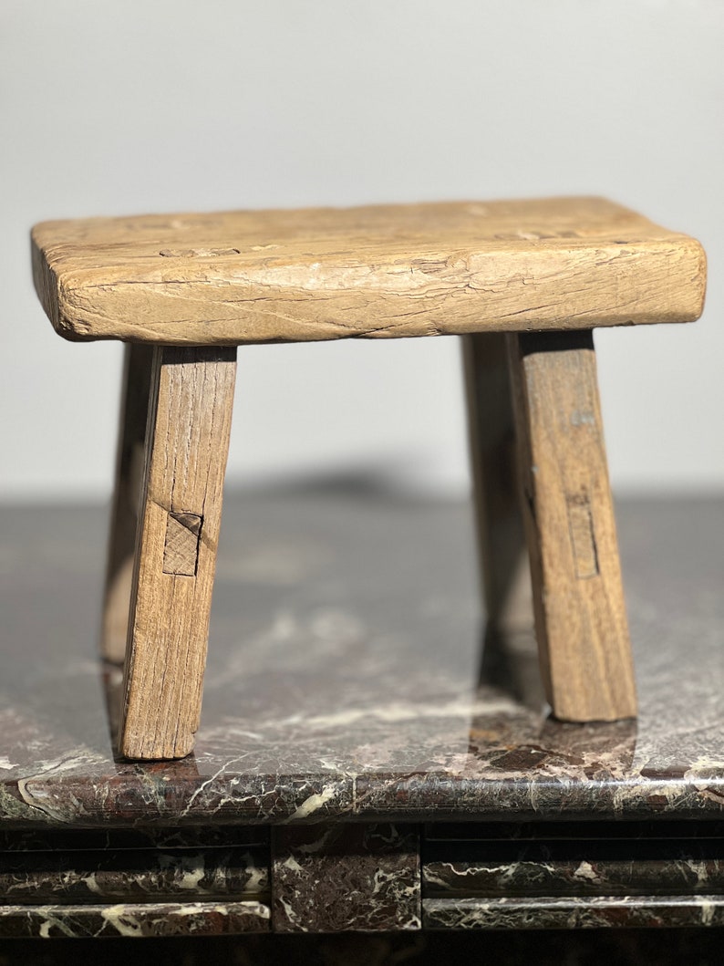 Vintage Chinese Stool - Etsy